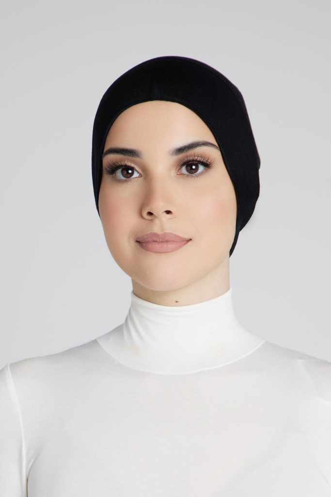 Black Closed Cap – Hijab House