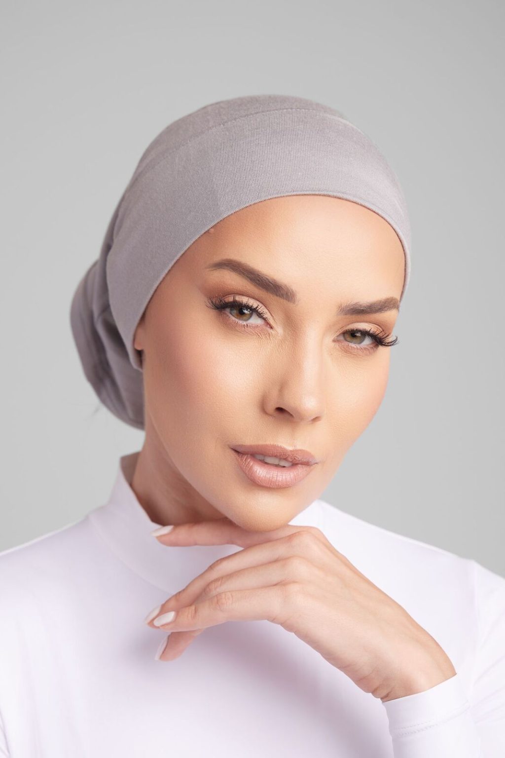 Grey Cap – Hijab House Egypt